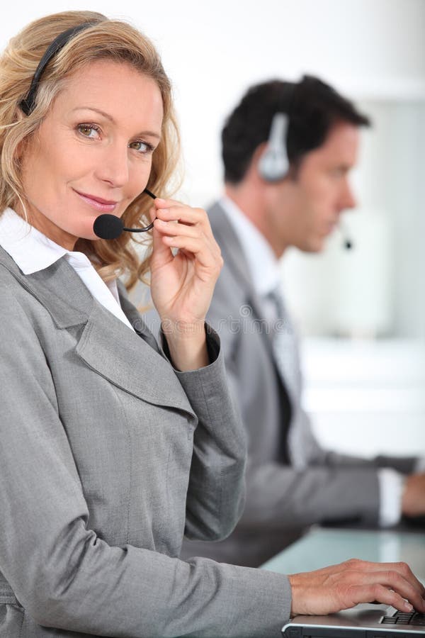 Telesales manager stock image. Image of male, inside - 23493291