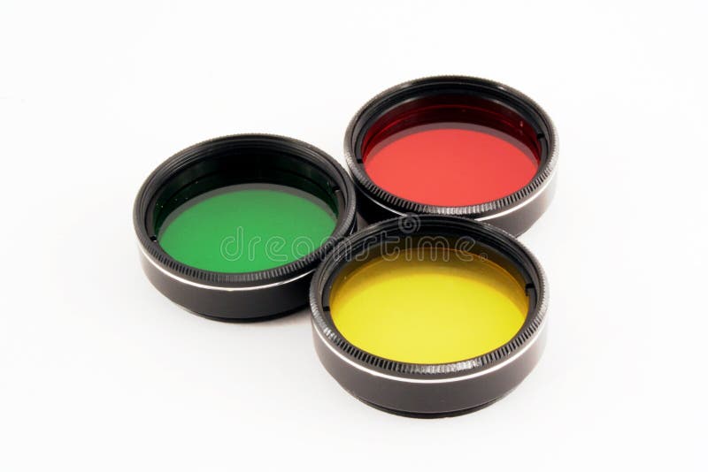 Telescope color filters stock photo. Image of color, telescope - 2626830