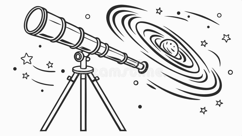 Telescope Galaxy View, Astronomy Exploration and Space Observation ...