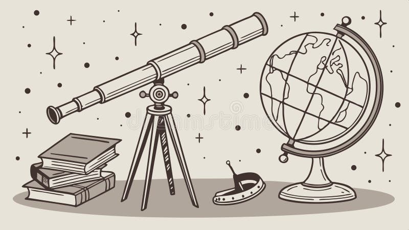 Telescope Globe Astronomy, Science Equipment and Exploration Tool ...