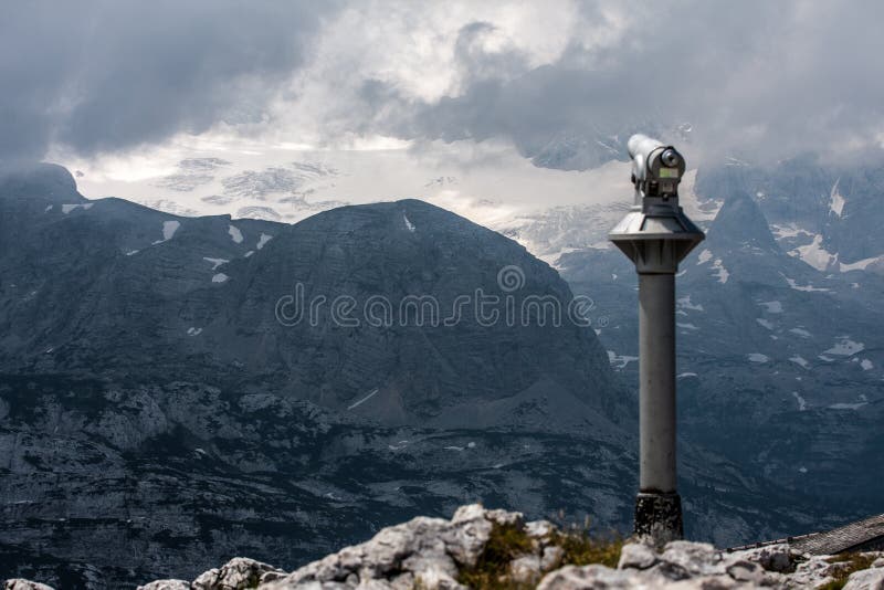 Telescope stock image. Image of hochalpenstrasse, grossglockner - 47532995