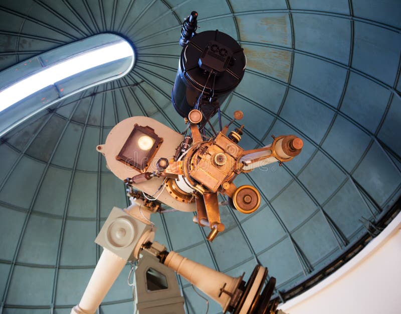 Telescope observatory stock image. Image of eyepiece - 86543343