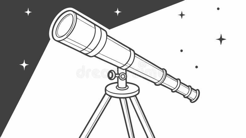 Telescope Astronomy Science and Space Observation and Astronomical Tool ...
