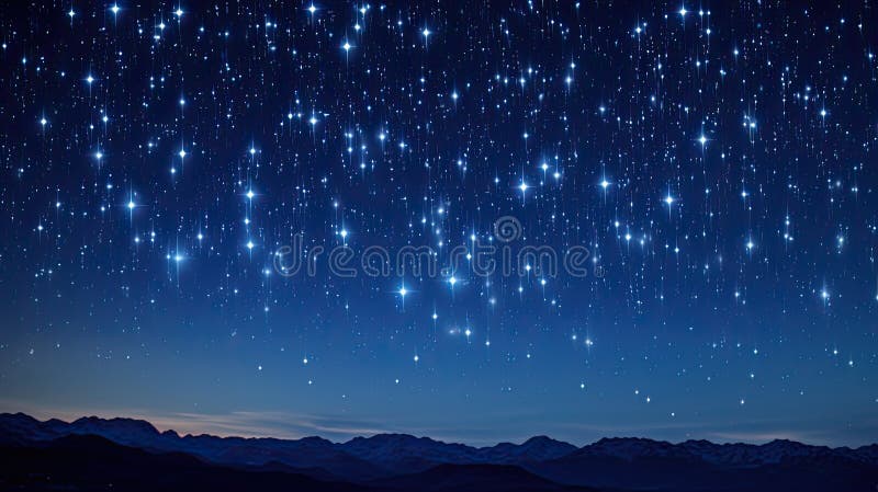 Telescope string of stars stock illustration. Illustration of inspiring ...