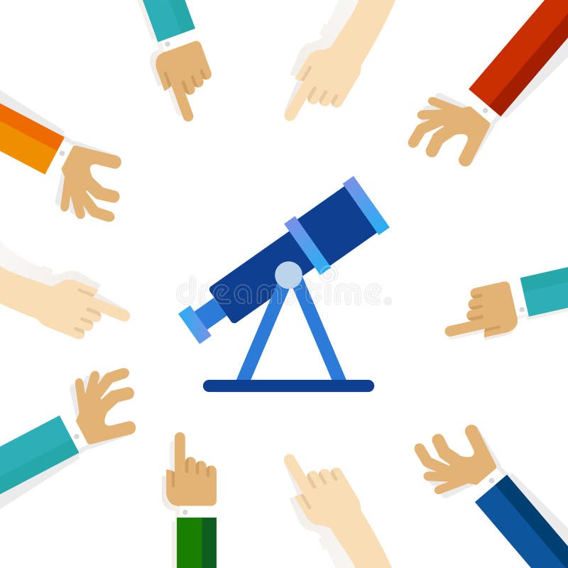 Telescope Technology Astronomy Tool Universe Planetarium Research Stock ...