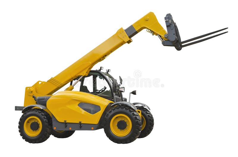 Telescopic Handler stock photo. Image of mover, duty, machines - 2314624