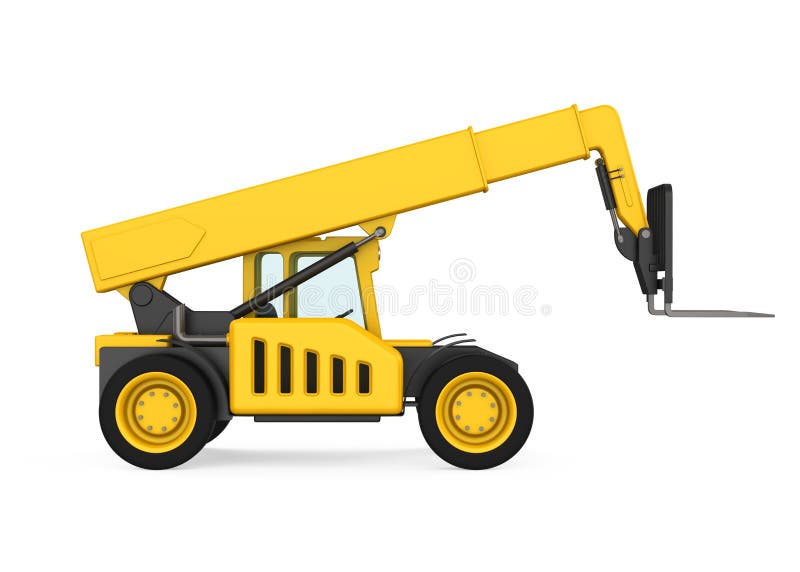 Telescopic Handler Stock Illustrations – 556 Telescopic Handler Stock ...