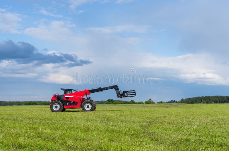 Telescopic Handler stock photo. Image of mover, duty, machines - 2314624