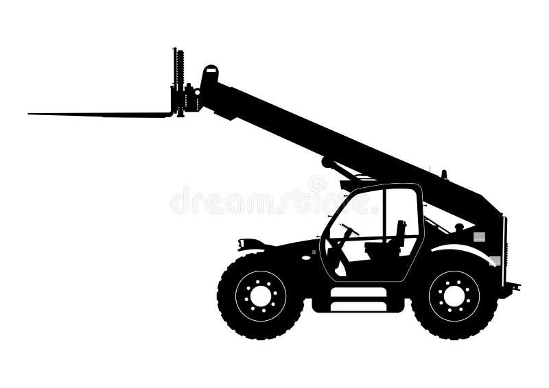 Telehandler Stock Illustrations – 562 Telehandler Stock Illustrations ...