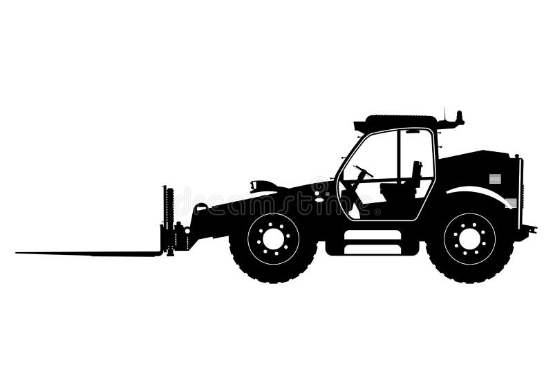 Telehandler Stock Illustrations – 562 Telehandler Stock Illustrations ...