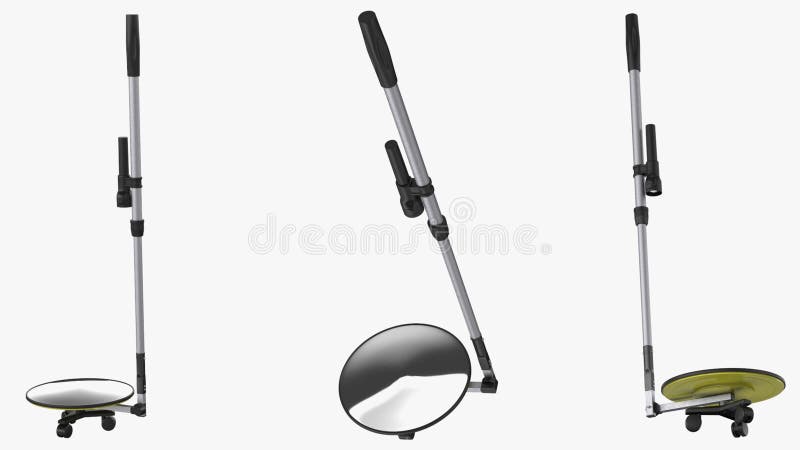 Telescopic Inspection Mirror for Under Vehicle Scanning Stock Image ...