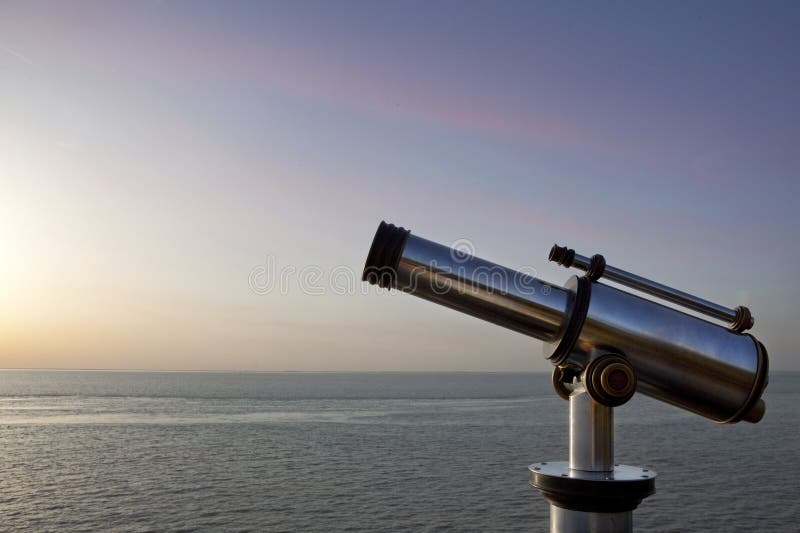 Sight Instrument To Scan the Horizon Stock Photo - Image of immensity ...