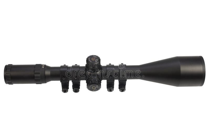 Telescopic sight stock photo. Image of crosshairs, telesight - 122452234