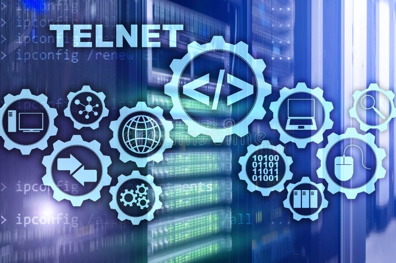 Teletype Network Protocol. Telnet Virtual Terminal Client. Internet and ...