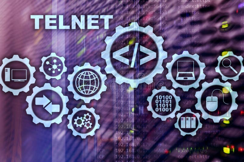 Teletype Network Protocol. Telnet Virtual Terminal Client. Internet and ...