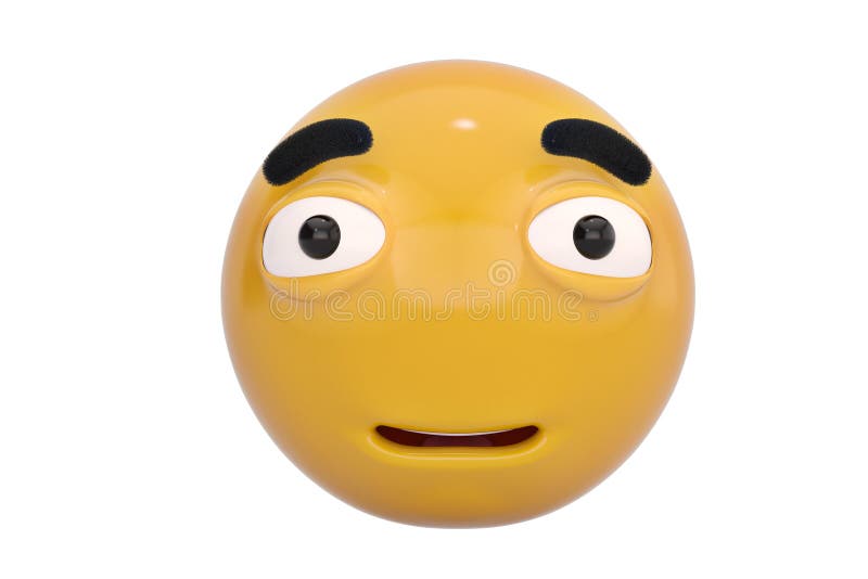 Teleurgesteld emoticon vector illustratie. Illustration of emotie ...