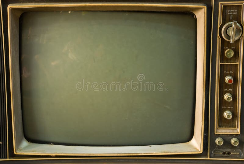 Television stock photo. Image of design, television, ancient - 14621894