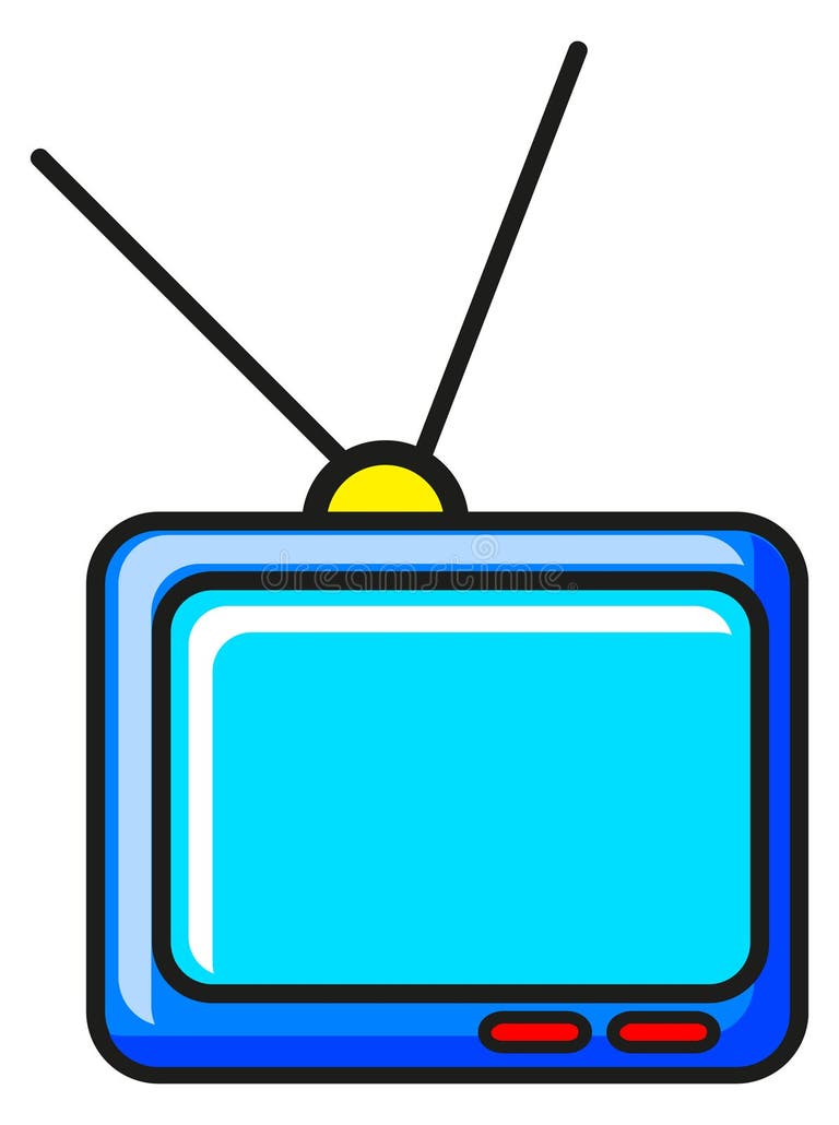 Cartoon Television Stock Illustrations – 30,033 Cartoon Television ...