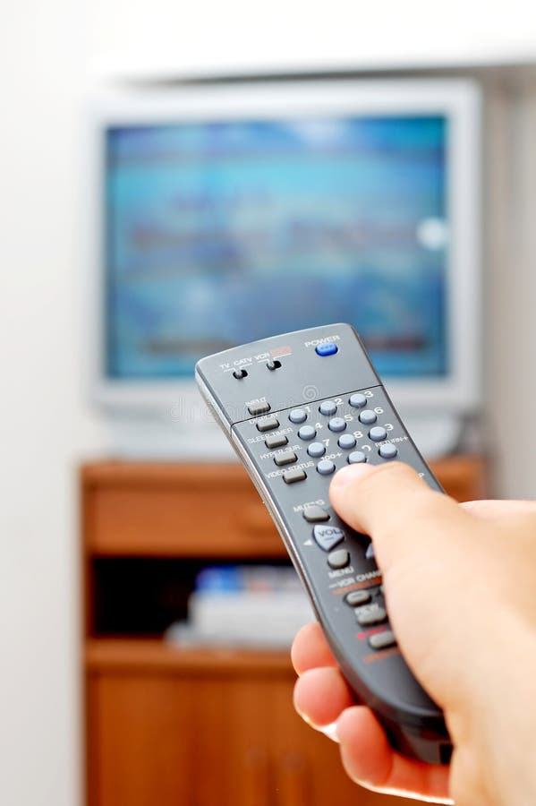 Television stock image. Image of hand, screen, lazy, switch - 2935651