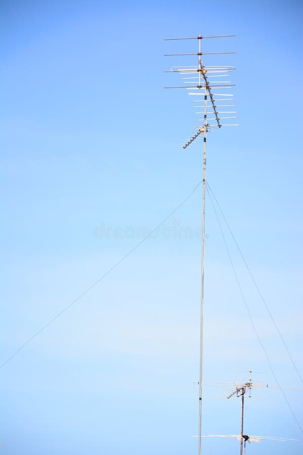 Television antenna stock photo. Image of antenna, cable - 38502722