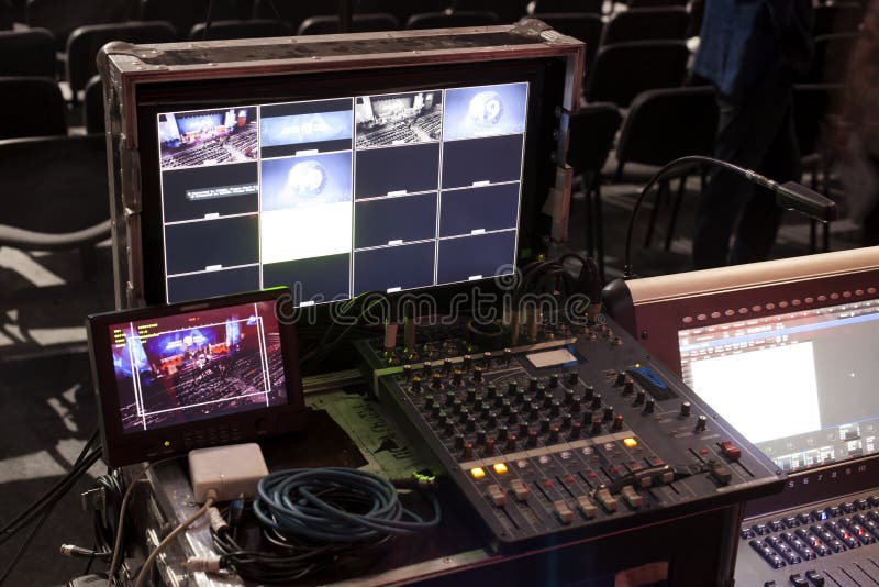 Television Broadcast Gallery. Editorial Photography - Image of ...