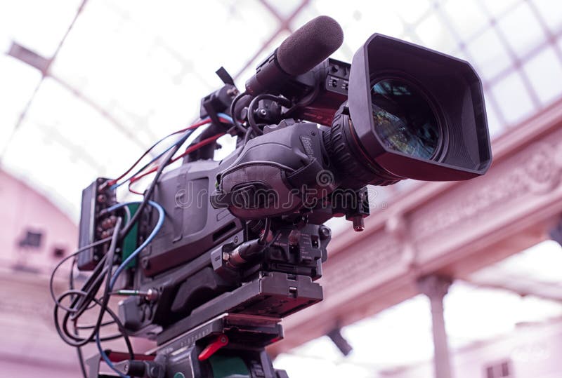 Television Broadcast from the Theater. Professional Digital Video ...