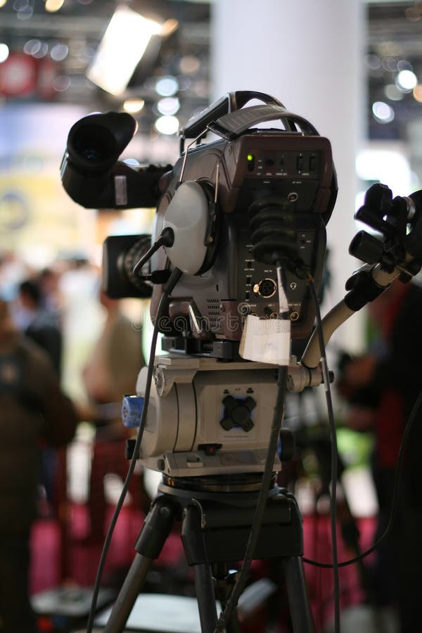 Television camera stock image. Image of micro, camcorder - 1465101