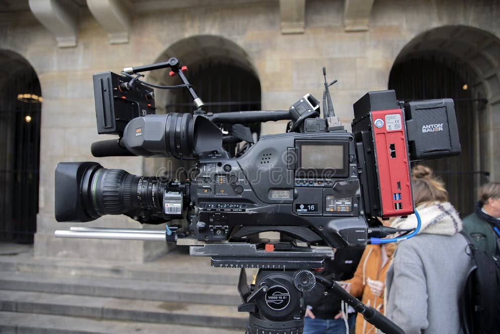 Television Camera at Amsterdam the Netherlands 15-1-2019 Editorial ...