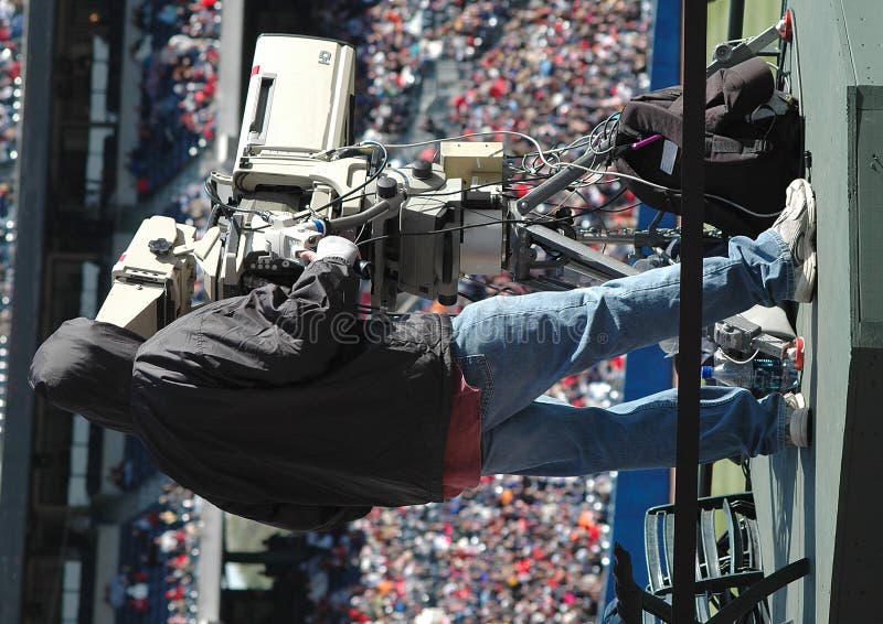 Television Cameraman stock photo. Image of person, film - 2237982