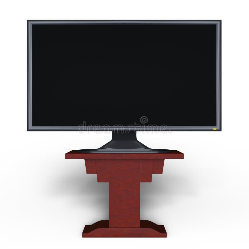 Television stock illustration. Illustration of media - 89033408