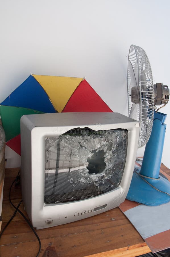 Explosion Of Tv Stock Photo - Alamy 912