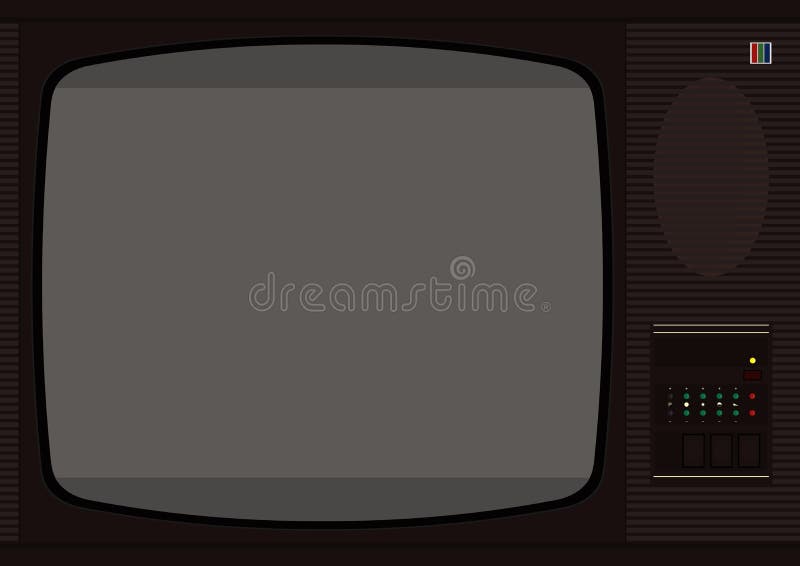 Television frame stock vector. Illustration of digital - 52754875