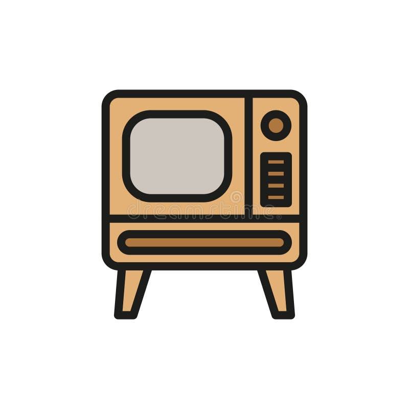 Television Icon Vector Design Templates Simple and Modern Stock Vector ...