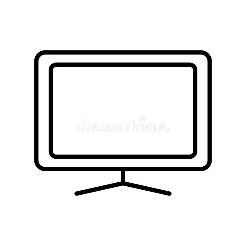 Television Icon Vector Design Templates Stock Illustration ...