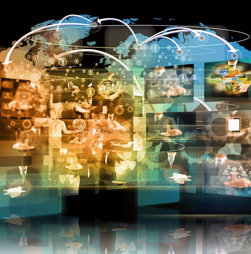 Television And Internet Production Technology Stock Image - Image of ...