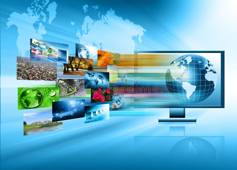 Television and Internet Production Technology Stock Photo - Image of ...