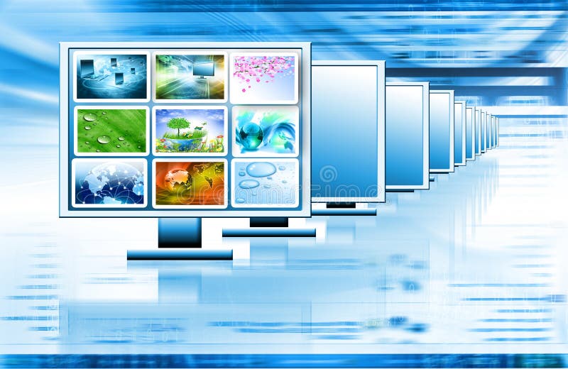 Television and Internet Production Technology Stock Image - Image of ...