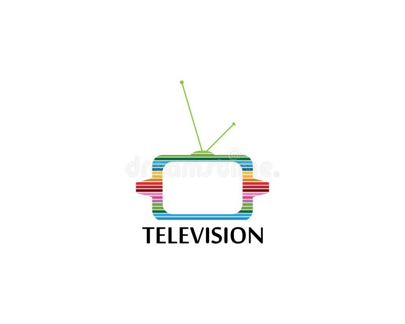 Television Logo Vector Template Stock Vector - Illustration of music ...