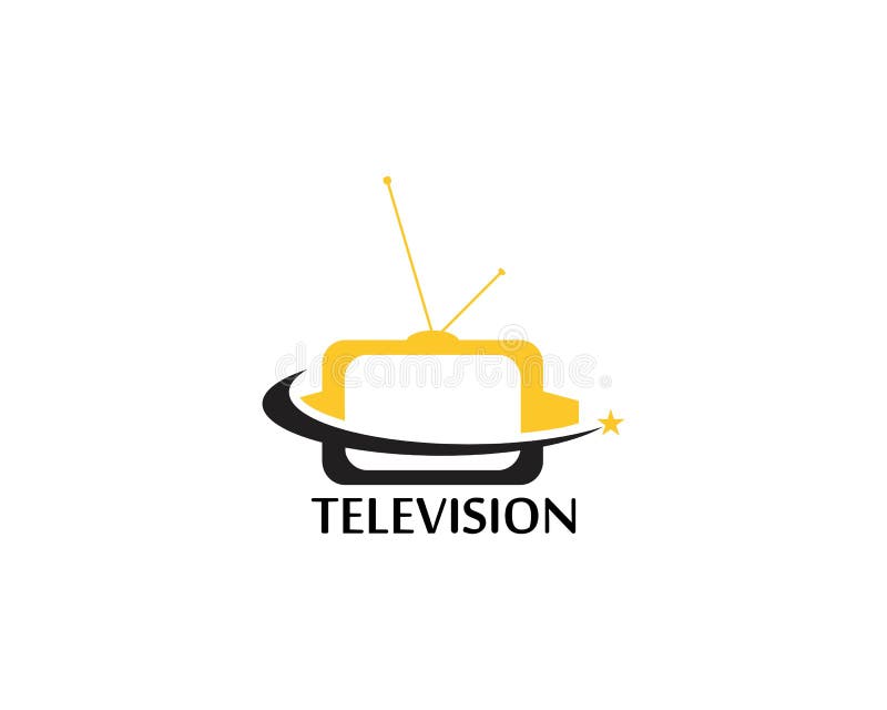 Television Logo Vector Template Stock Vector - Illustration of ...