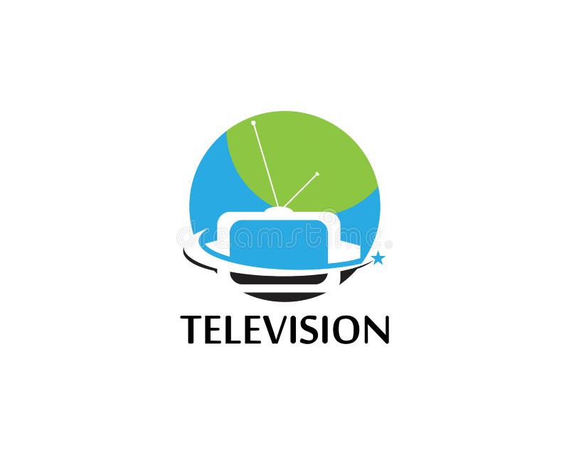 Television Logo Vector Template Stock Vector - Illustration of button ...