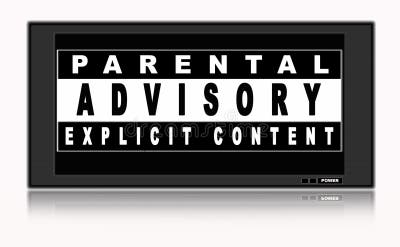 Parental Advisory Explicit Content Sign Stock Illustrations – 142 ...