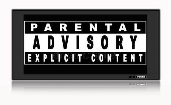 Parental Advisory Explicit Content Sign Stock Illustrations – 142 ...