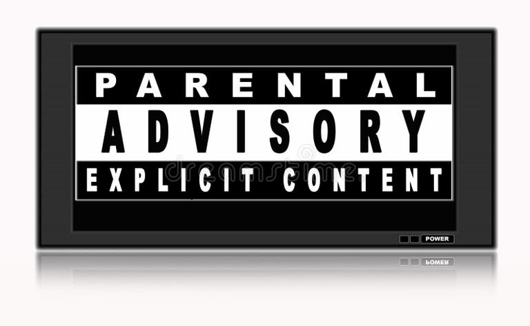 Parental Advisory Explicit Content Sign Stock Illustrations – 142 ...