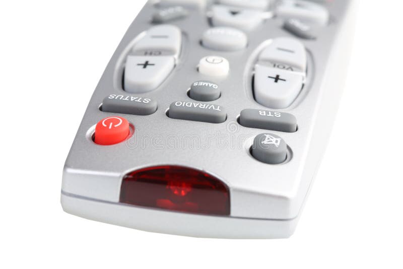 Television remote control. stock photo. Image of controls - 12273792