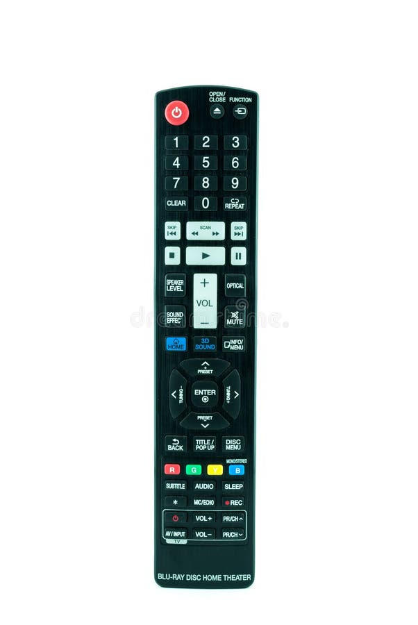 Television remote control stock image. Image of device - 31826029