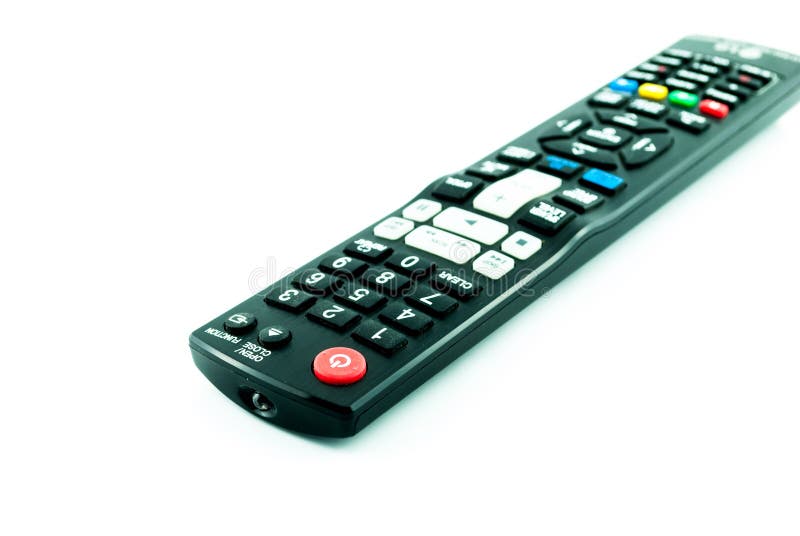 Television remote control stock image. Image of pause - 31826049