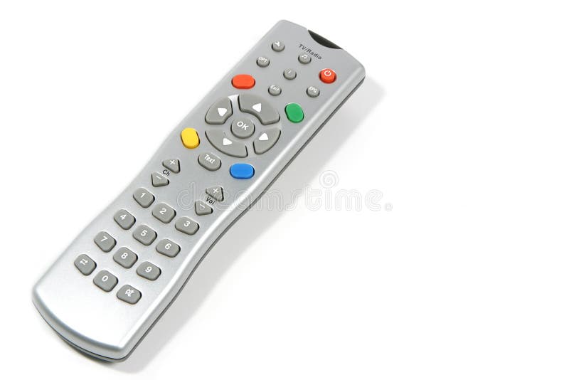 Television Remote Controller Stock Image - Image of channel, buttons ...