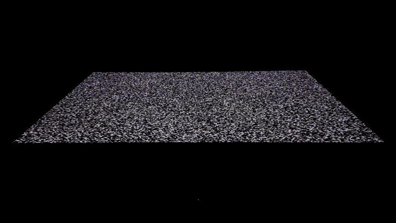 Television Screen Displaying Static Noise Pattern with No Signal Stock ...