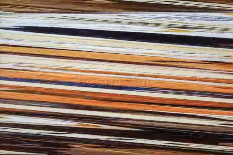 Television Screen With Static Noise Caused By Bad Signal Reception ...