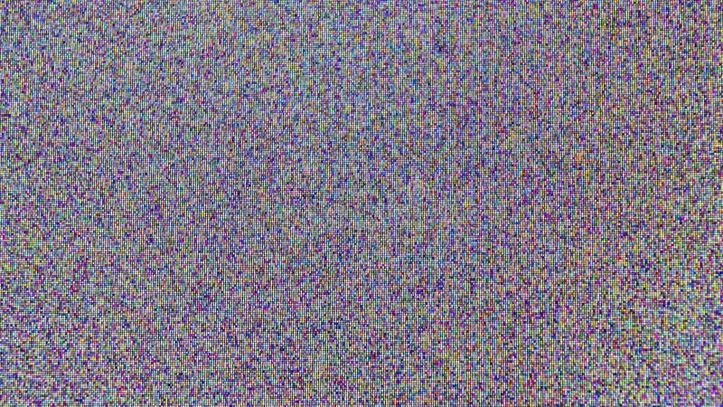 Television Screen with Static Noise Stock Photo - Image of failure ...